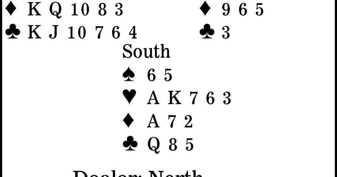 Bridge: The tricks were squashed together | | hastingstribune.com