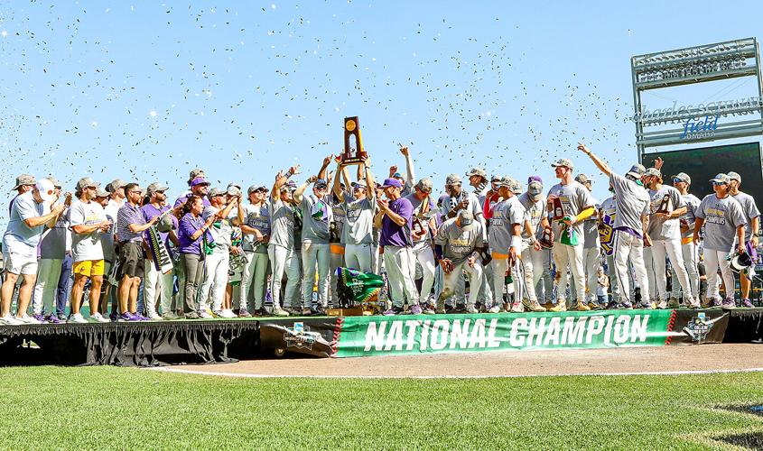 LSU tops Coastal Carolina 5-3 to sweep CWS finals, win second national ...