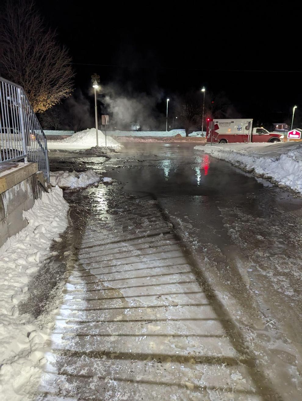 Burst water line floods Phelps Building at CCC-Hastings | News ...