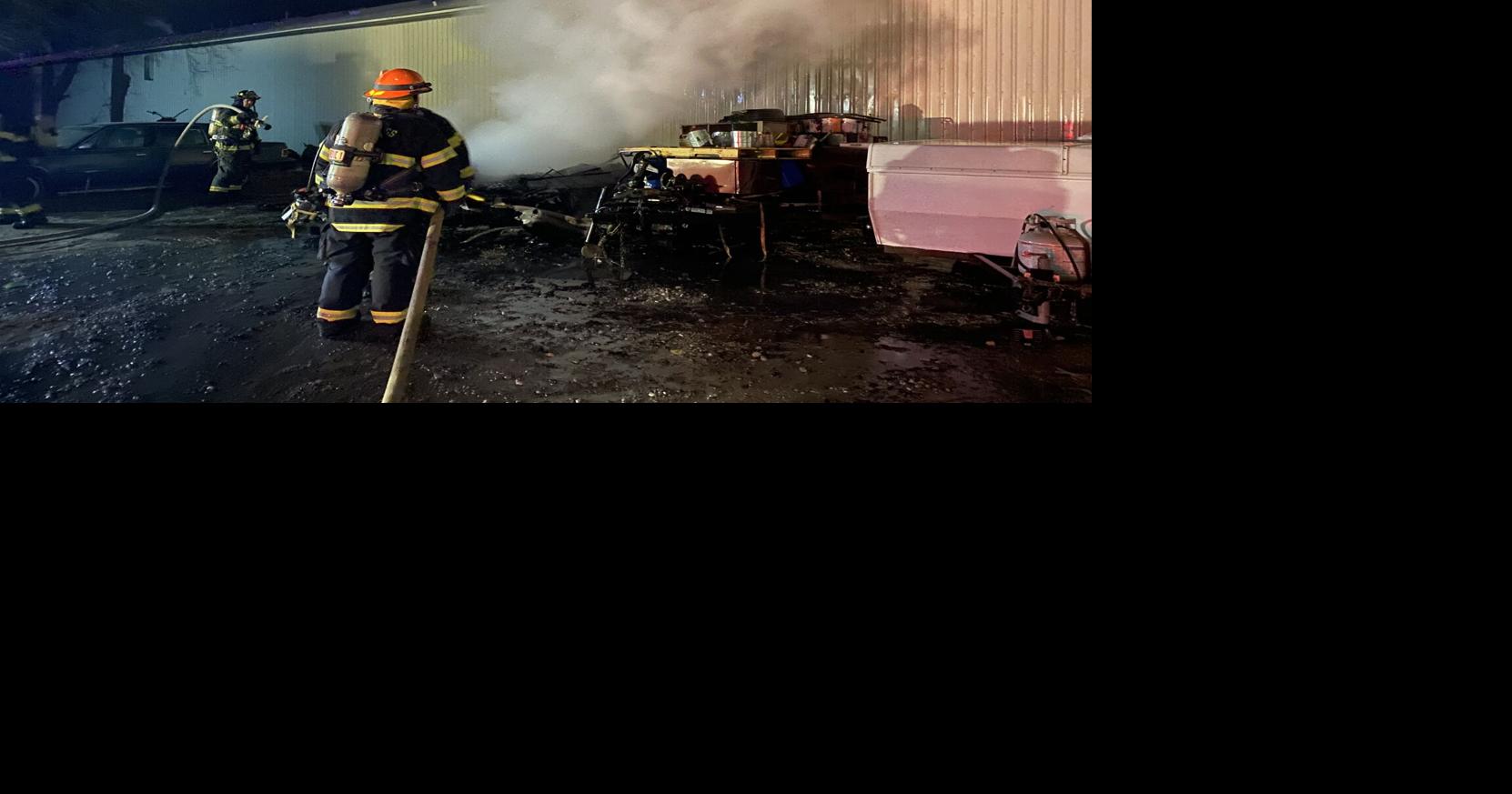 Hastings Fire and Rescue responds to camper fire on East A Street ...