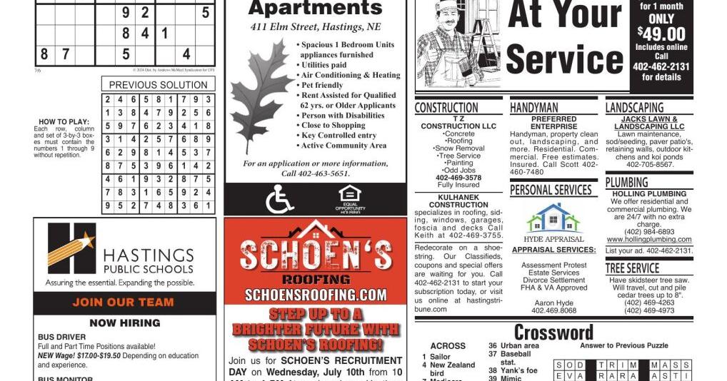 Class 7-6 | | hastingstribune.com