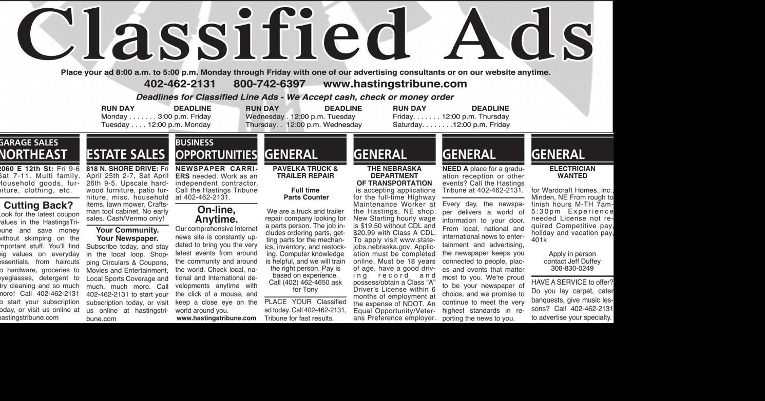 Class 4-25 | | hastingstribune.com