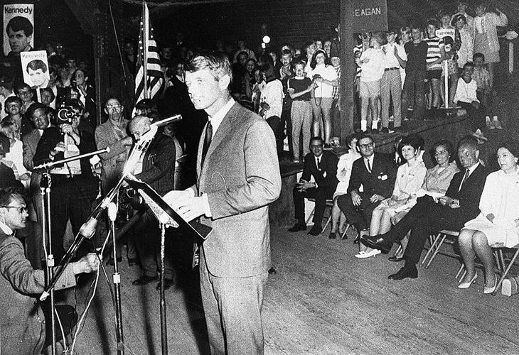 Senator Bobby Kennedy attracts crowd in Hastings | History ...