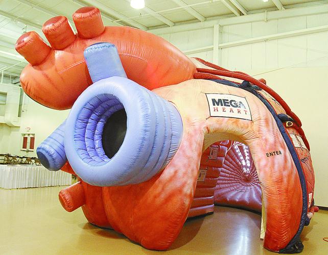 Inflatable heart on display at health fair | News | hastingstribune.com
