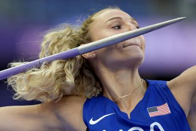 Geneva native Maggie Malone Hardin misses javelin finals at Olympics ...