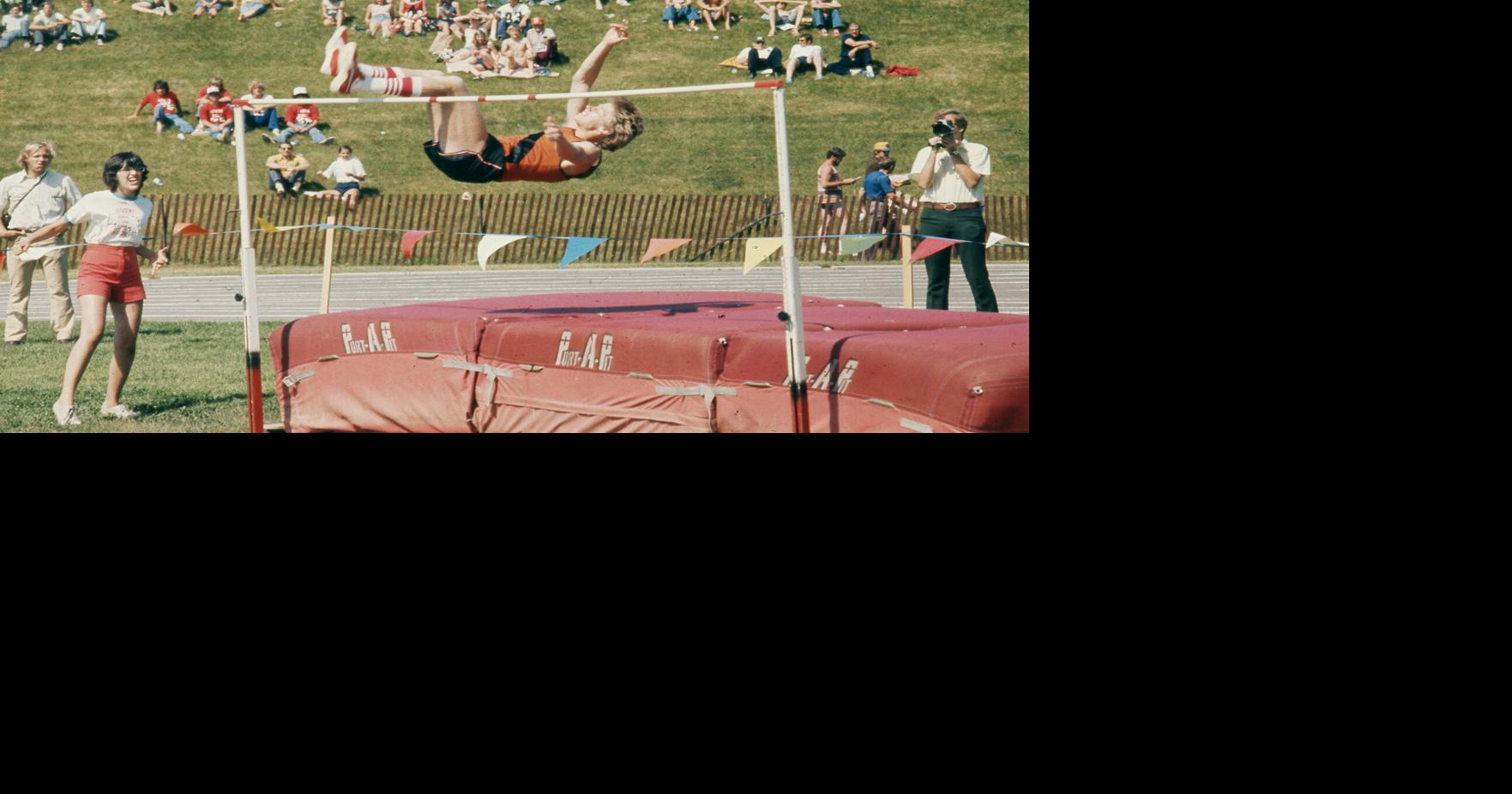 Parker Ablott follows grandfather Doug Phelps' footsteps with high jump ...