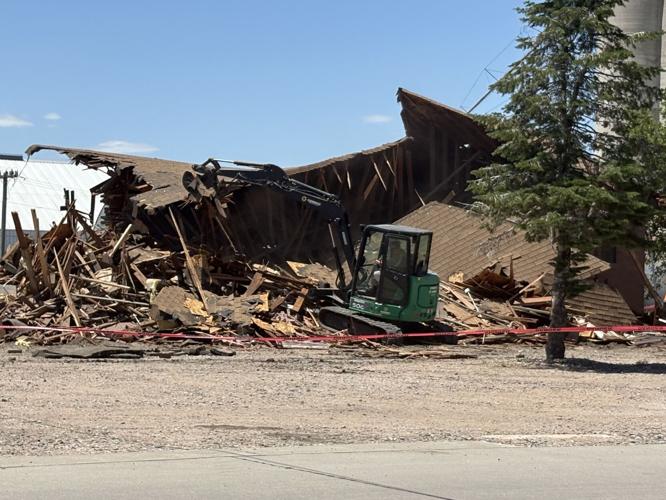 After 105 years, Blue Hill's Burlington depot taken to the ground ...