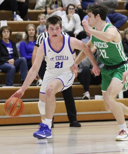 St. Cecilia holds off late rally by Shamrocks to secure first win ...