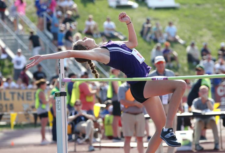 Class B: Adams Central's Kaitlyn Mousel runner-up in 300 hurdles ...