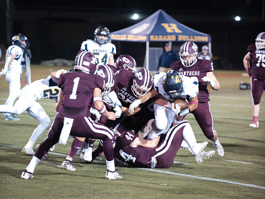 Bulldogs fall to Panthers in district action, 43-7 | Sports | hazard ...