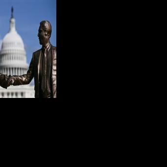 Statue of Trump, Epstein hand-in-hand reappears near US Capitol ...