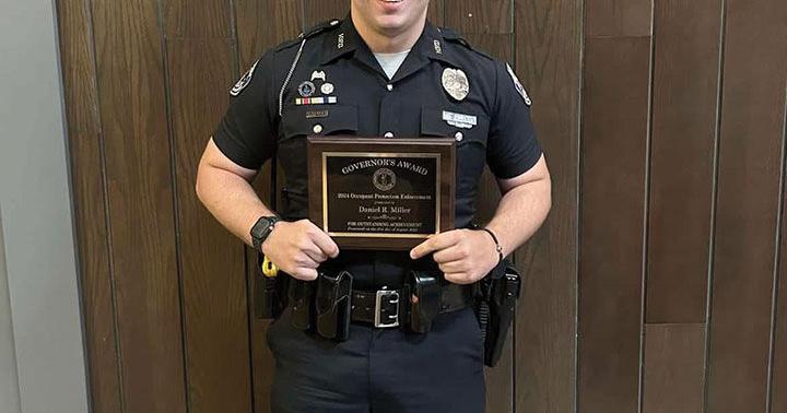 HPD officer receives protection award | News | hazard-herald.com