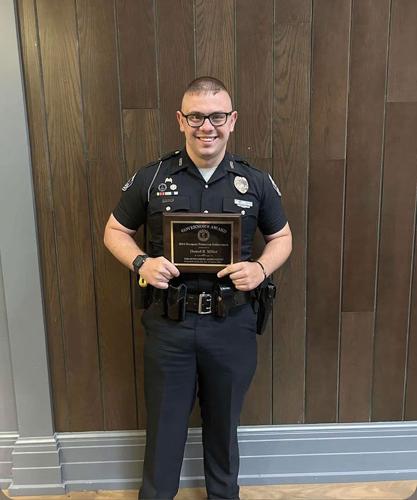 HPD officer receives protection award | News | hazard-herald.com