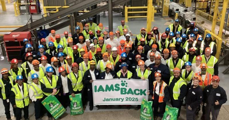 Iams returns to Mars plant | Archives | hendersondispatch.com