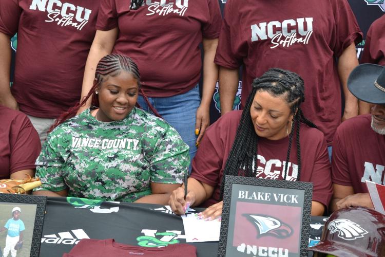 Blake Vick signs with NCCU | Archives | hendersondispatch.com