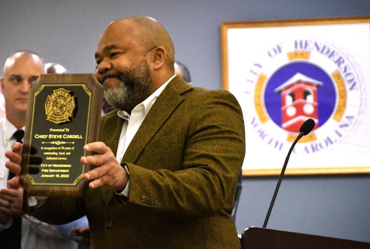 While being celebrated by city, Cordell receives top state honor for ...