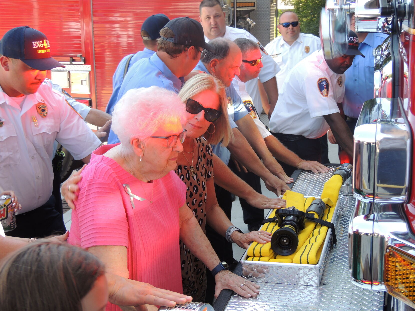 HFD christens new fire engine | Archives | hendersondispatch.com