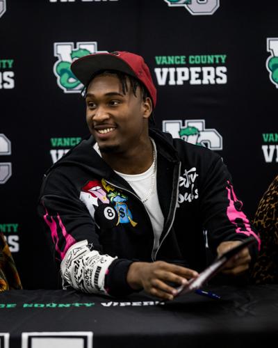 Vance County's Taeshawn Alston officially signs to South Carolina ...