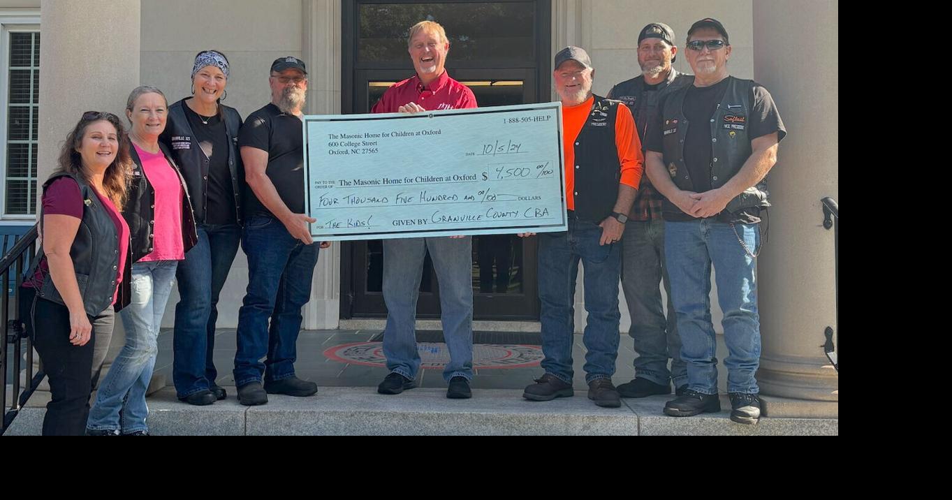 Bikers donate thousands to MHCO | Archives | hendersondispatch.com