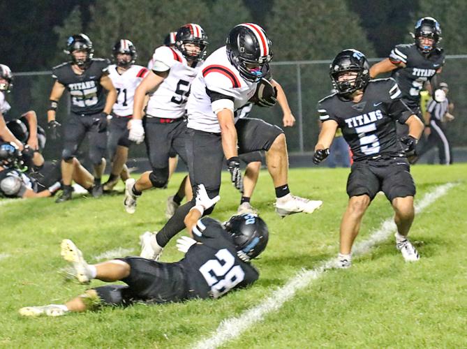 FOOTBALL: Tigers defeat Titans 25-12 for first win of the season ...
