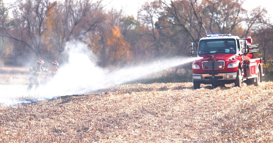 Henderson Fire Department responds to burning baler | Henderson ...