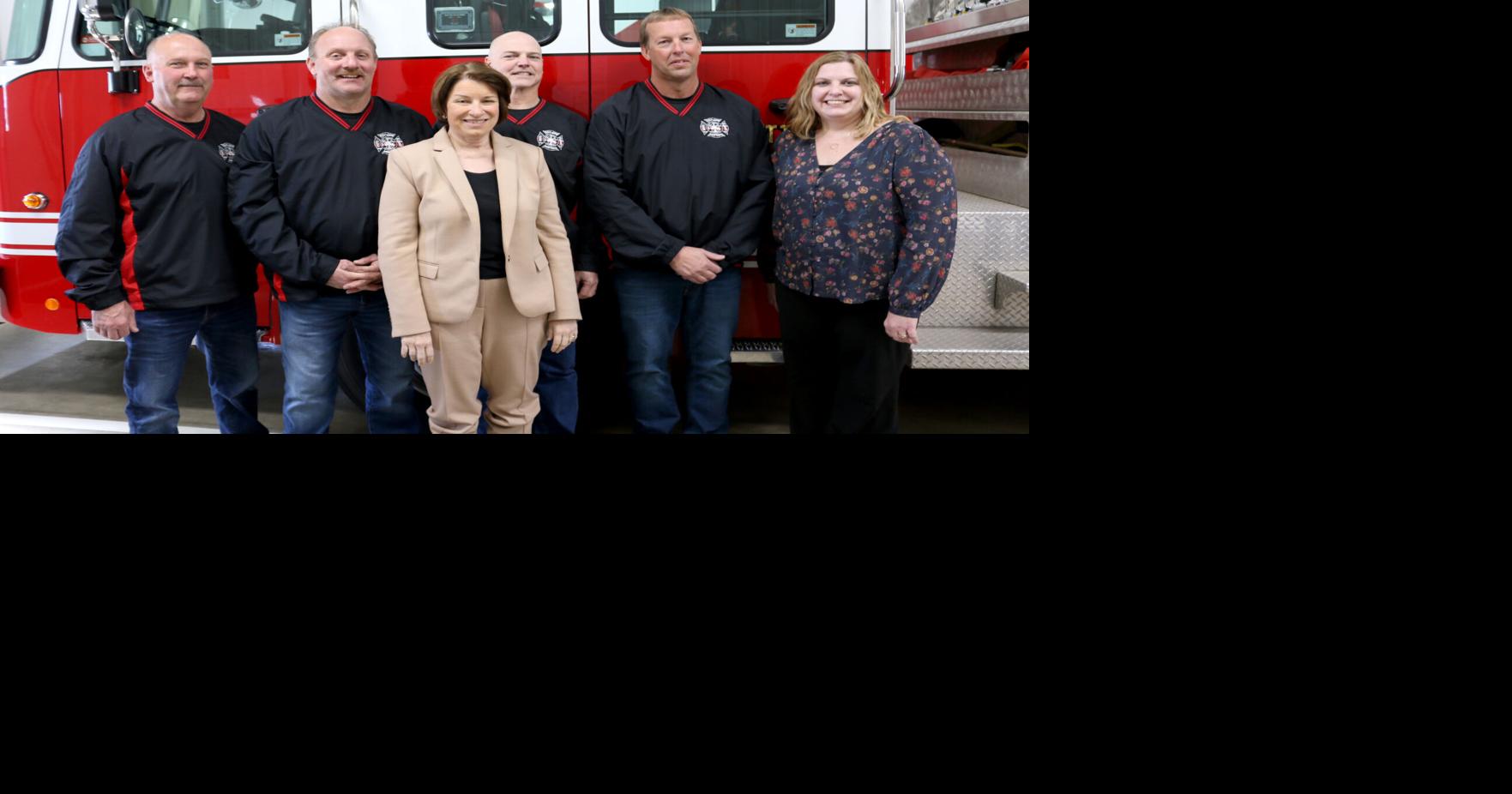 Sen. Klobuchar visits Gaylord Fire Department | Area News ...