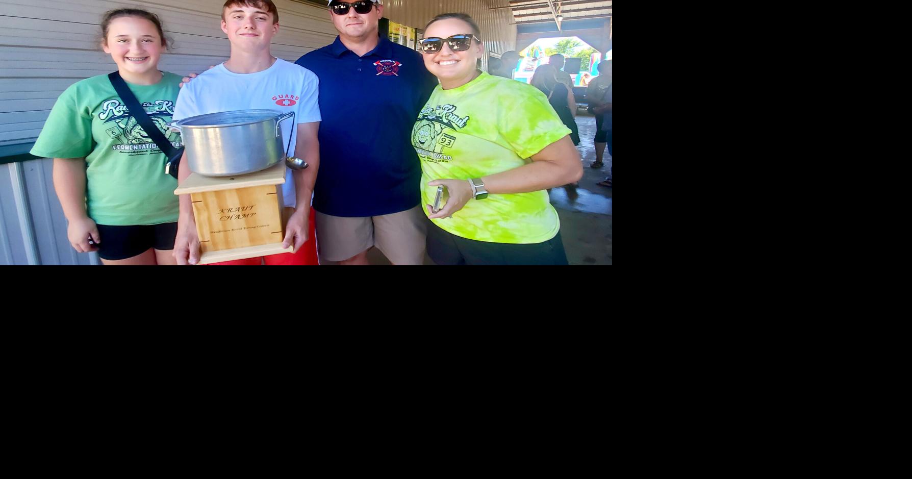 Grady Graham wins Kraut Eating Contest | Community ...
