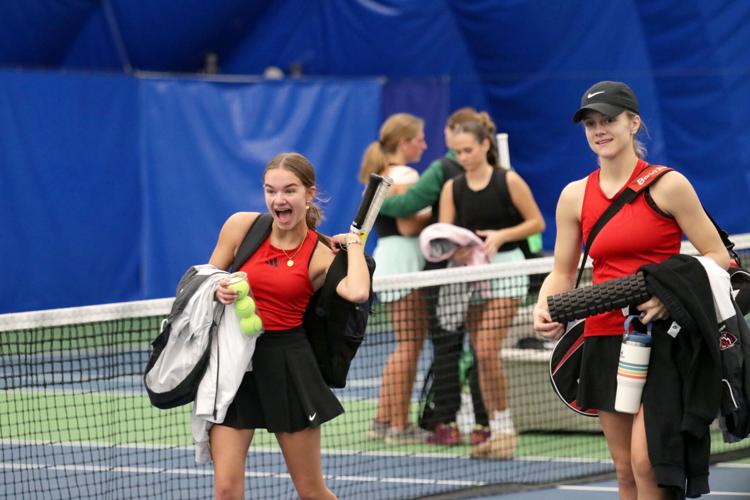 Lydia Sparby and Josie Schmidt State Tennis ...