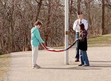 Sibley County Legion Post #74 donates new flags for Semiquincentennial ...