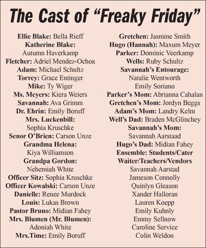 “Freaky Friday” opens Thursday | Arts & Entertainment ...