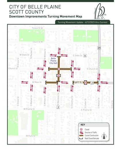 Belle Plaine downtown construction update | BELLE PLAINE ...