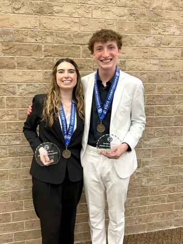 Dynamic Duo: Bella Rieff, Michael Schultz win State Speech Duo ...