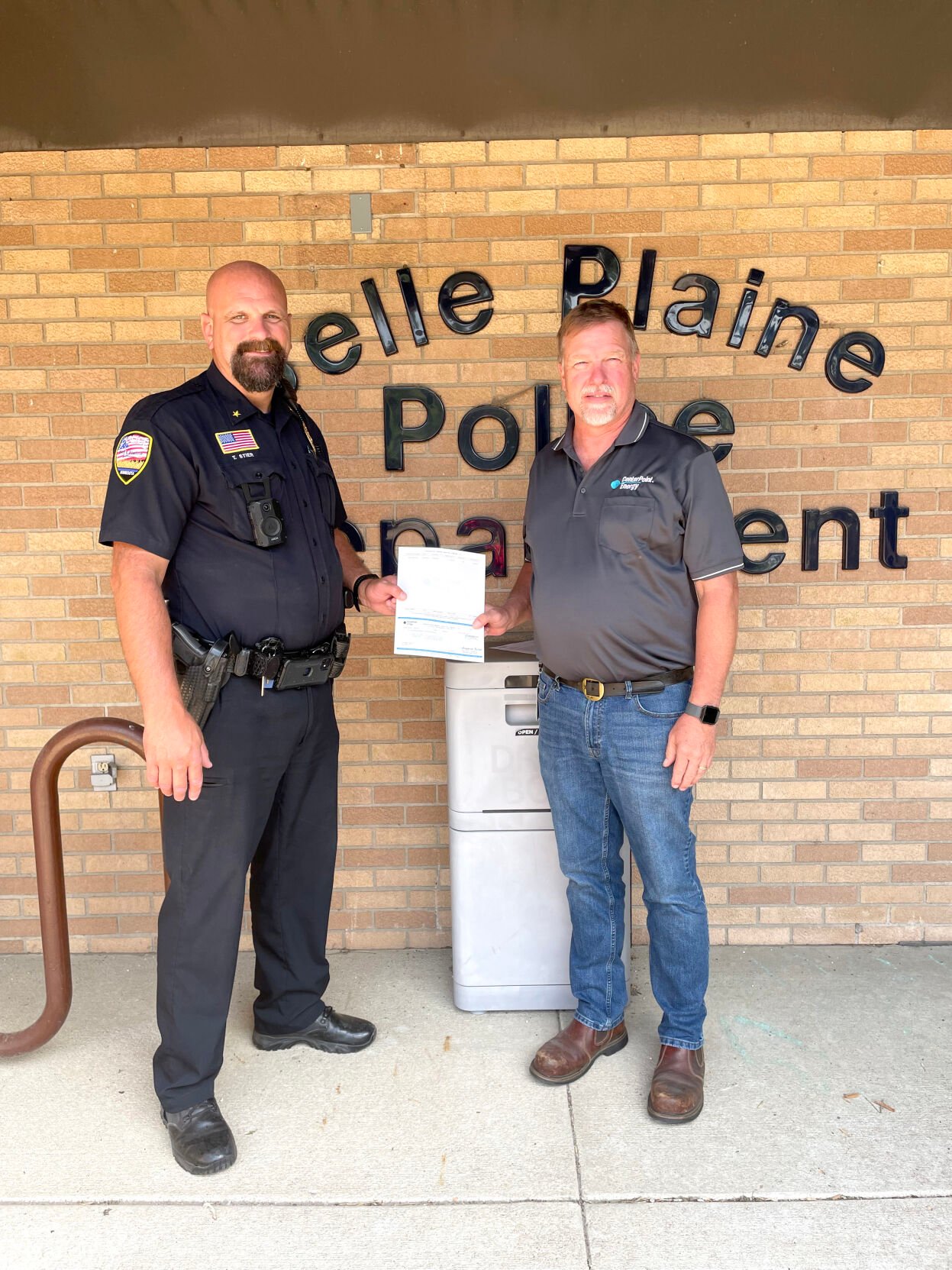 Belle Plaine Police receive Community Safety Grant | BELLE PLAINE ...