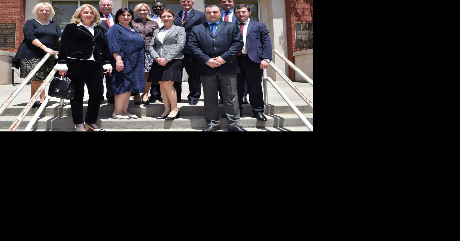 Henry State Court judge Studdard welcomes delegates from Republic of ...
