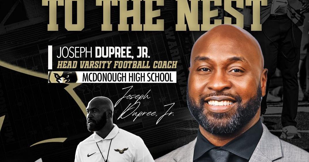 McDonough Hires Former Georgia, Georgia Southern QB Joe Dupree as Head ...