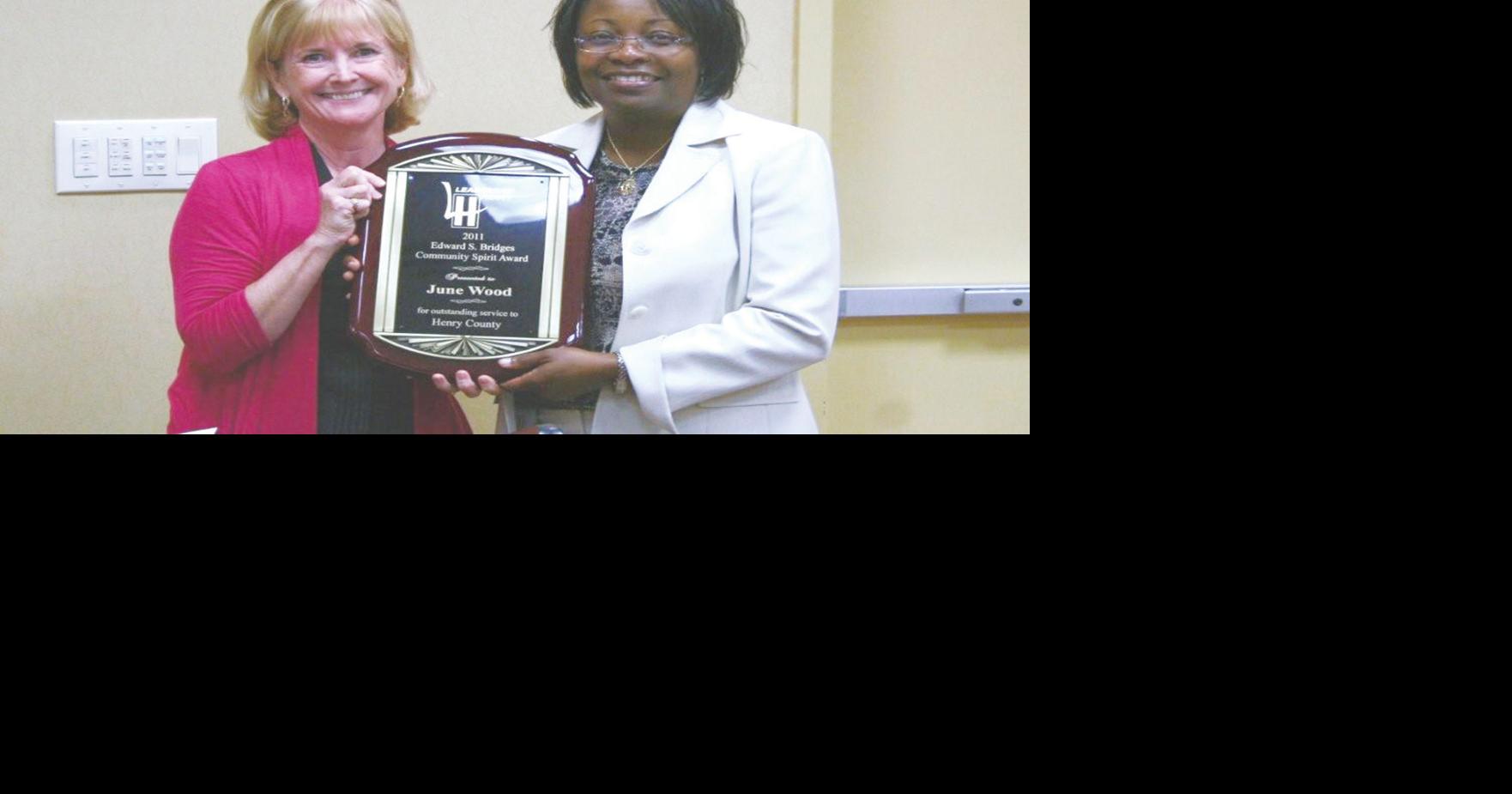 June Wood recognized for community service | News | henryherald.com