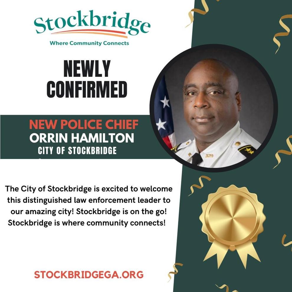 Stockbridge names Orrin Hamilton as new police chief | News ...