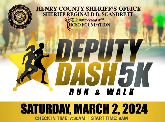 Henry County Sheriff's Office Will Host 'Deputy Dash' to Benefit Camp ...