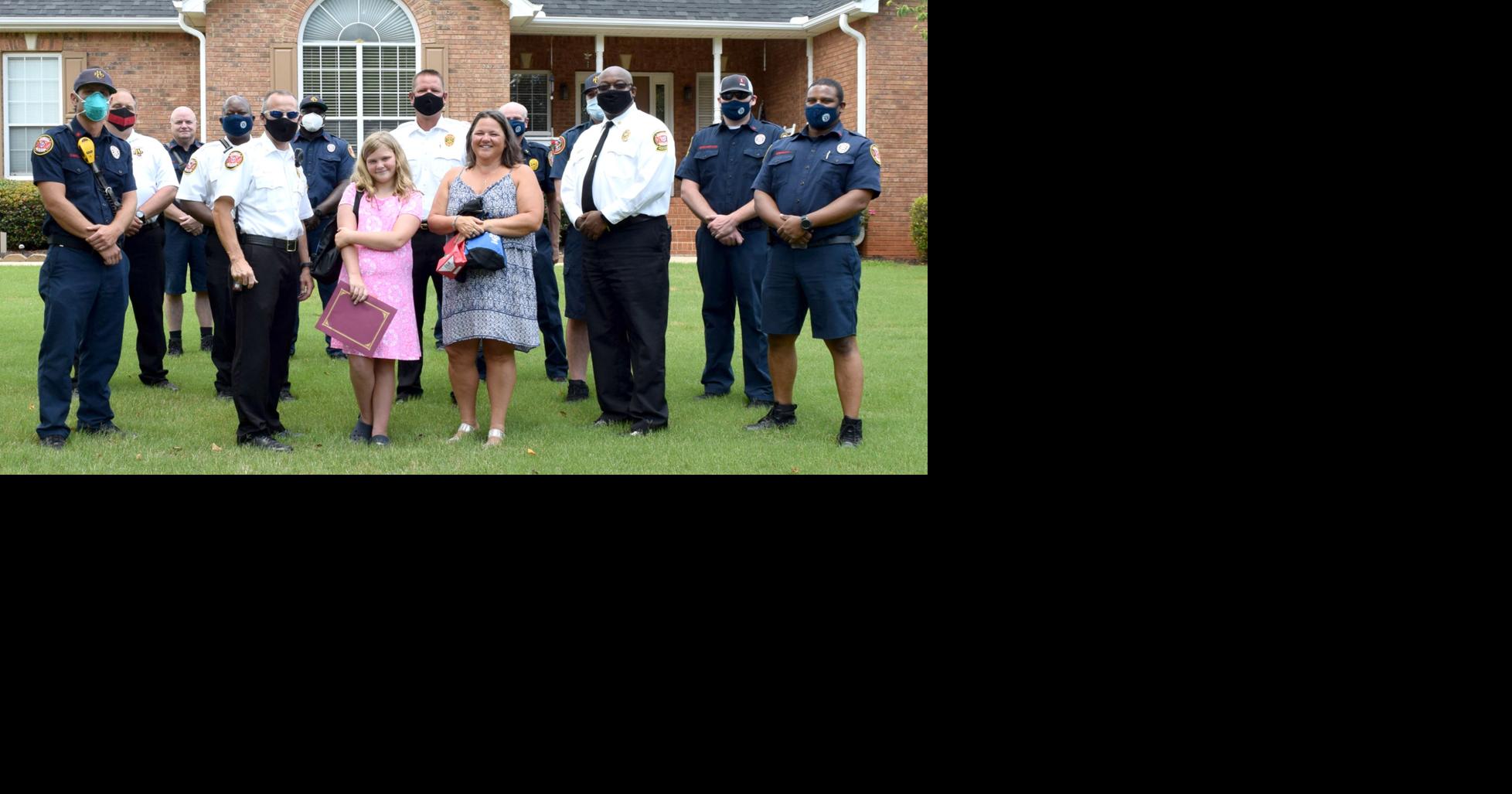 Henry County Fire Department recognizes 10-year-old hero | News ...
