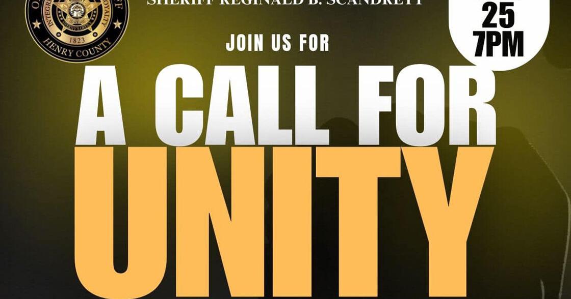 Henry County Sheriff’s Office To Hold Call for Unity Service | News ...