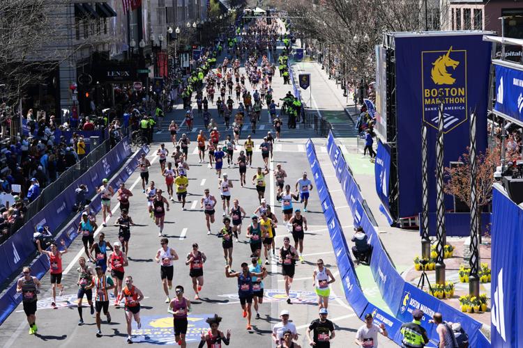Defending champion John Korir breaks Boston Marathon record and Sharon ...
