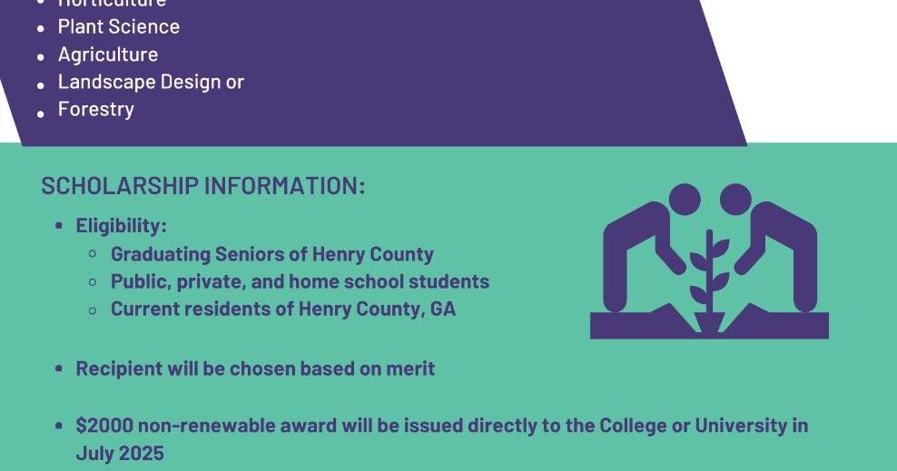 Deadline nears for Henry County Master Gardener Scholarship | News ...