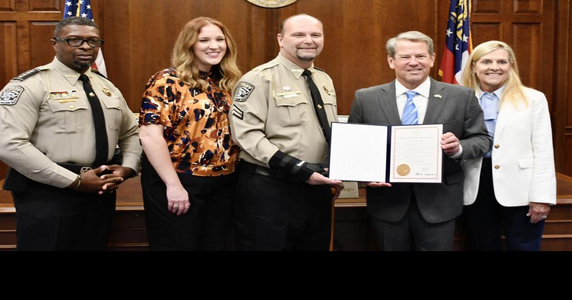Governor honors Henry County Sheriff's Office corporal wounded in line ...