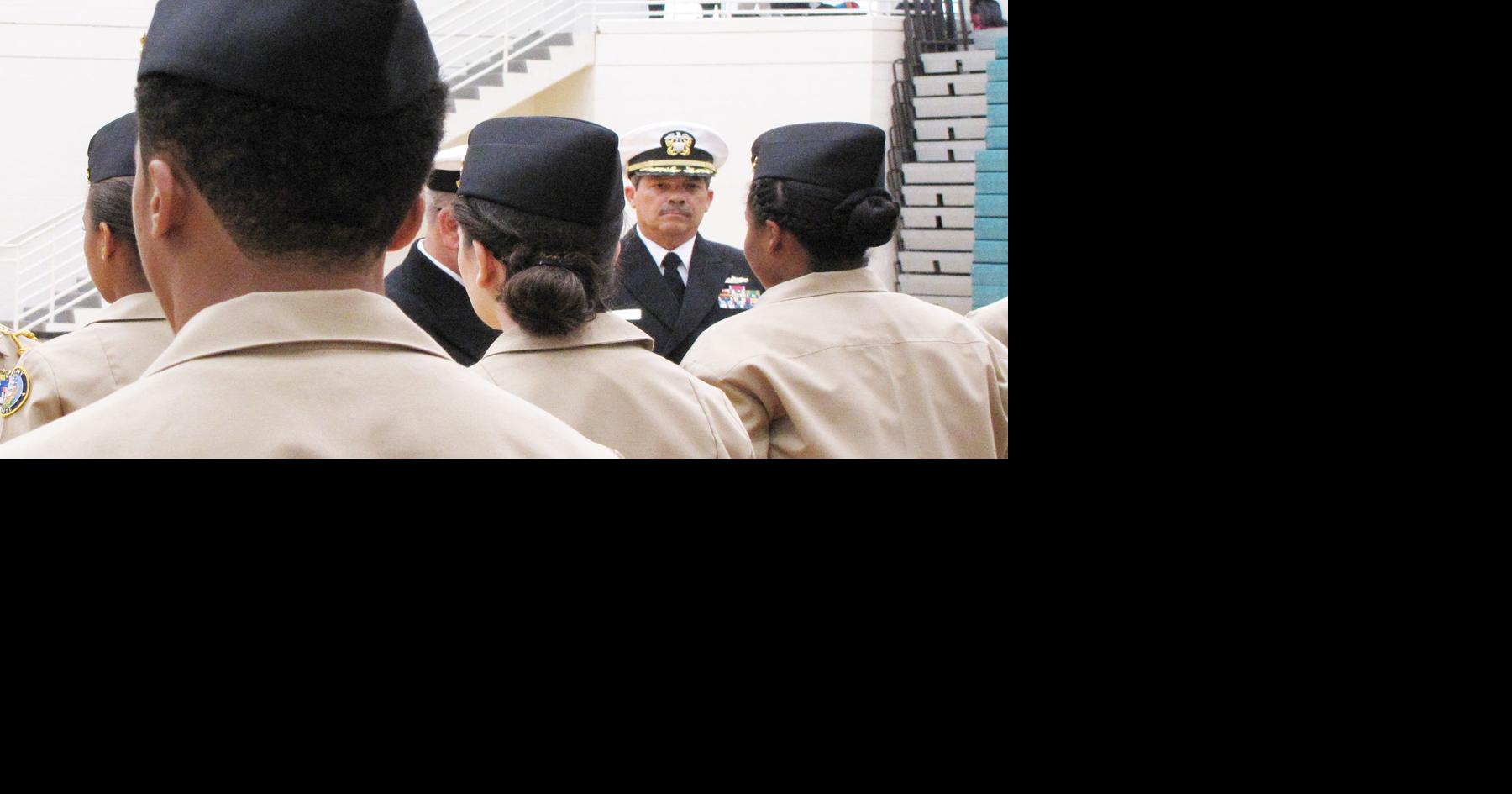 Navy JROTC cadets undergo early annual inspections | News | henryherald.com