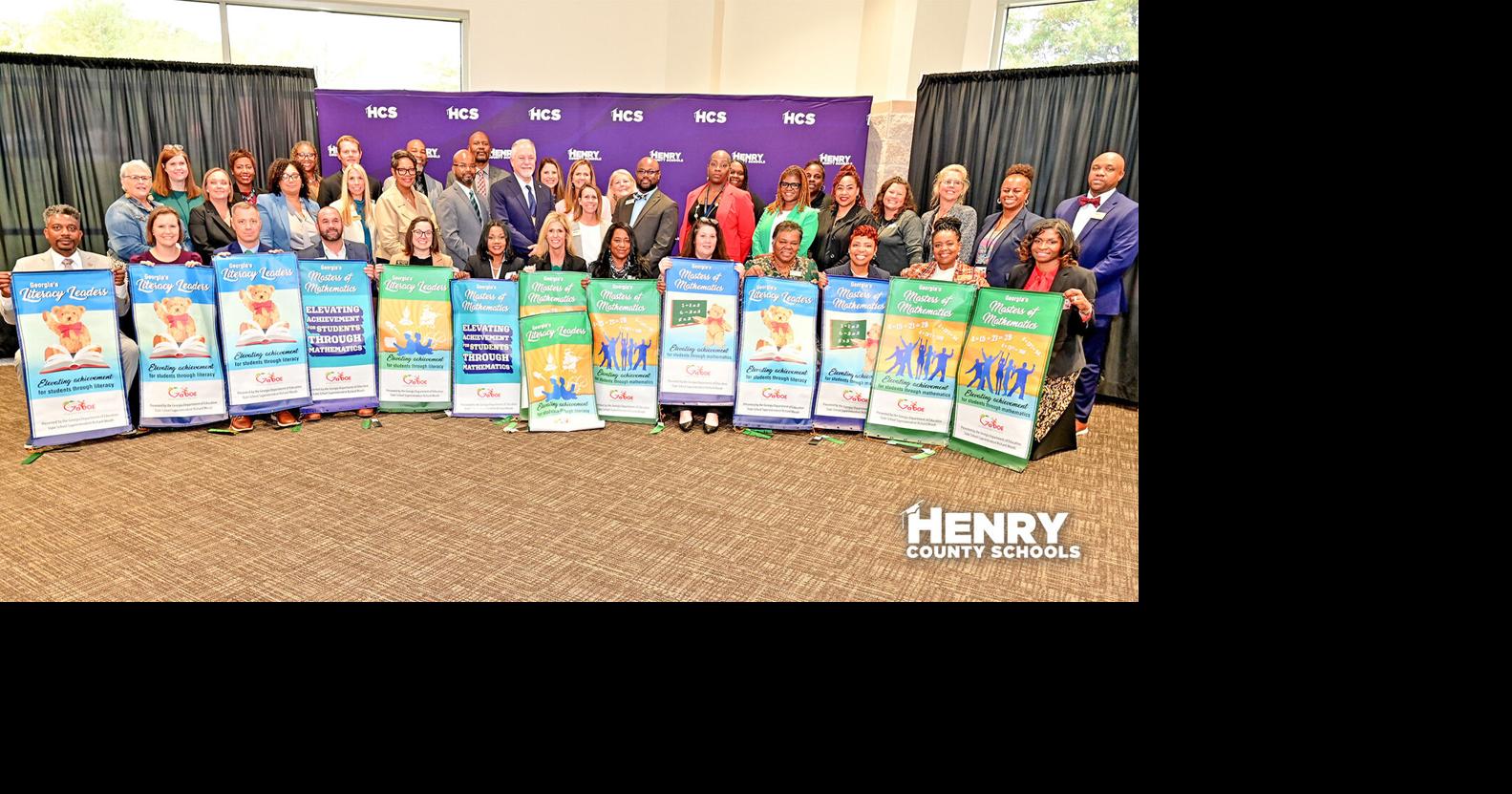 Henry Schools Celebrates Math And Literacy Leaders | News | henryherald.com