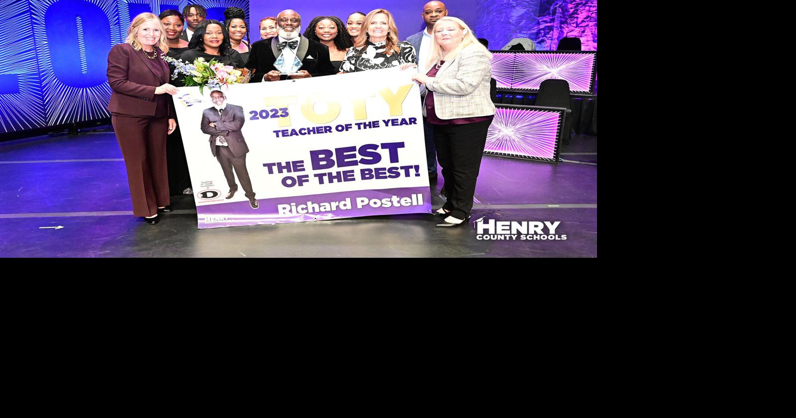 Dutchtown High’s Richard Postell named 2023 Teacher of the Year | News ...