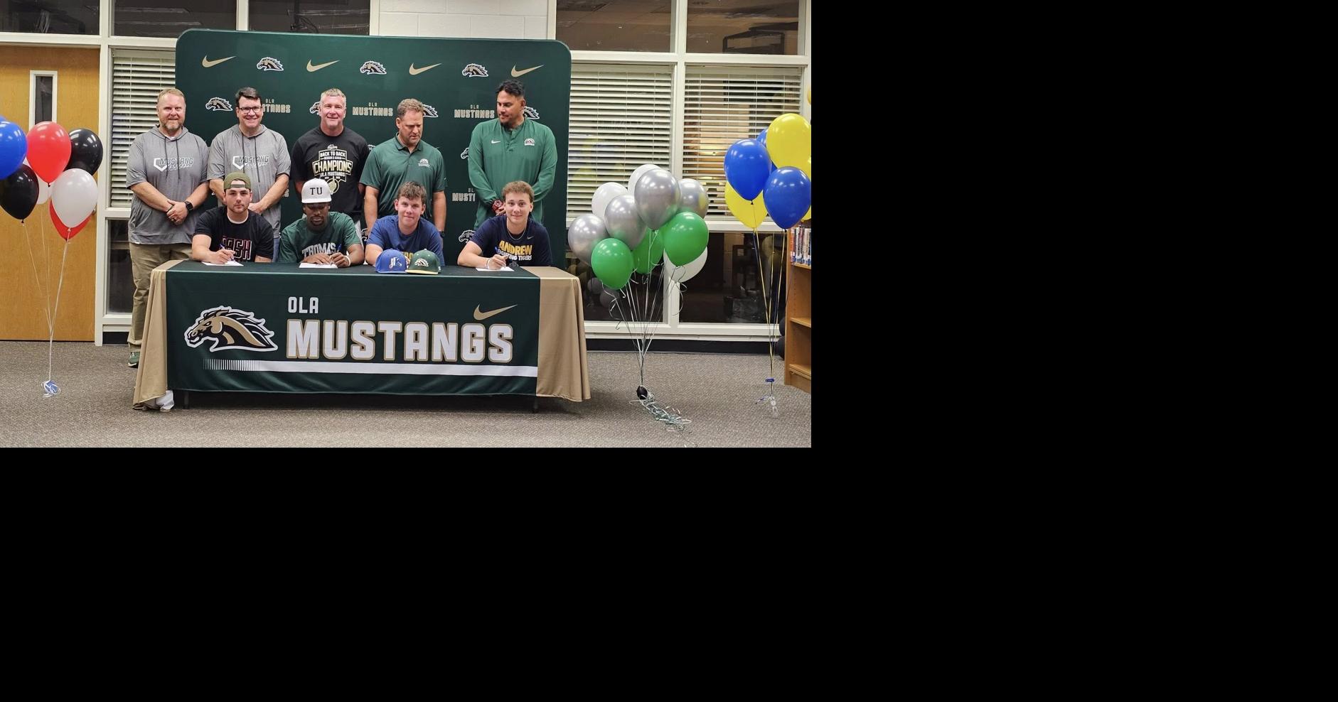 Ola Celebrates Group of College Baseball Signees | Sports | henryherald.com