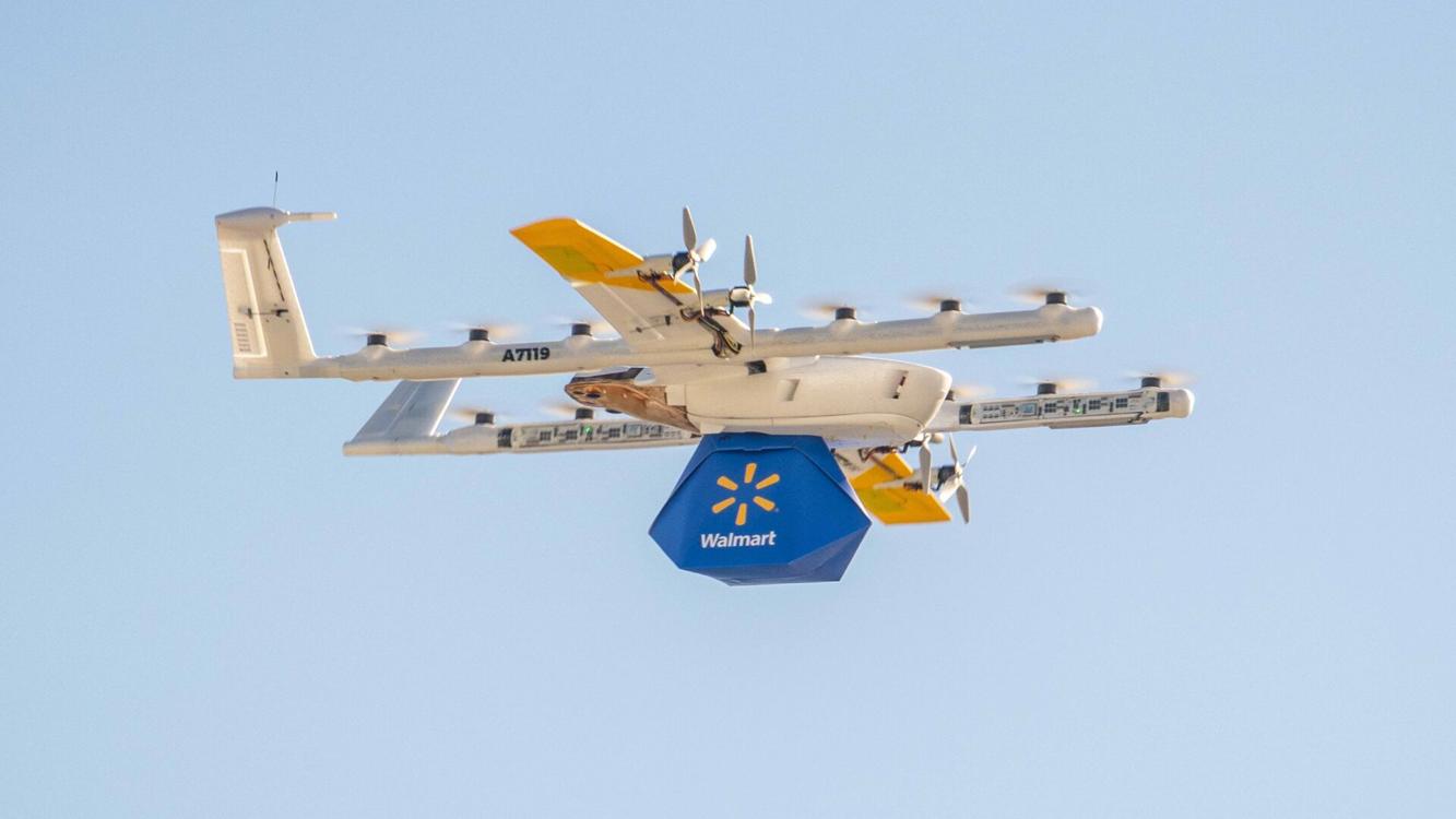 Walmart, Wing launches drone delivery from McDonough store | News ...