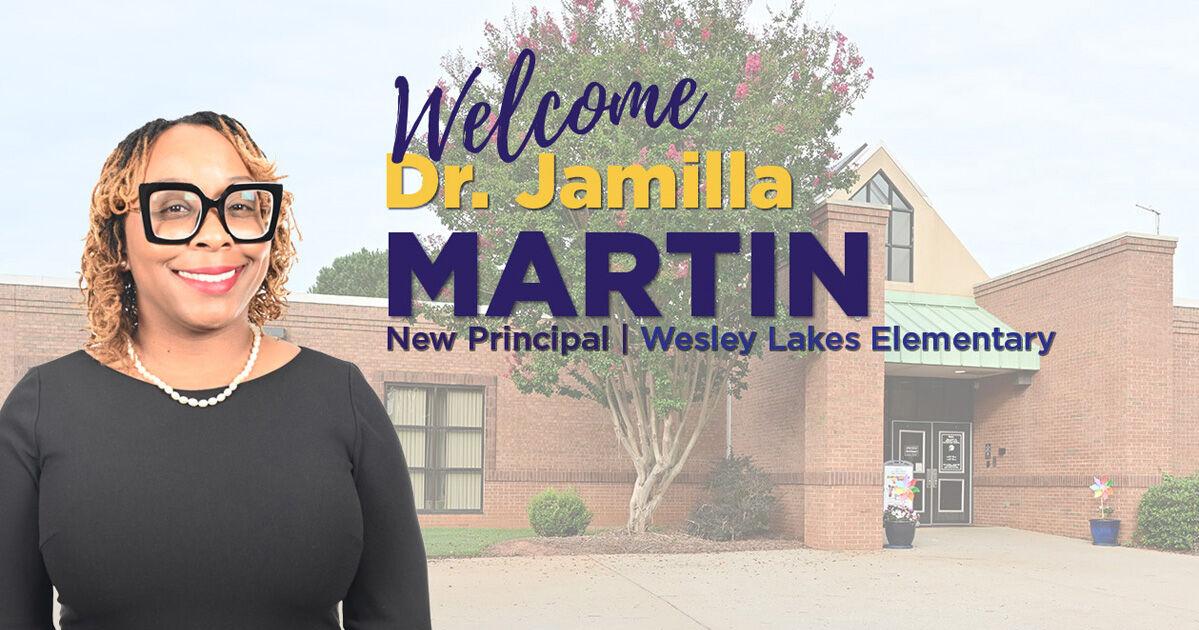 ‘Honored to lead’: Wesley Lakes Elementary welcomes Martin as new ...