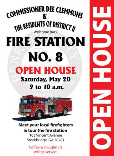 Open House Saturday to welcome Henry County firefighters to temporary ...